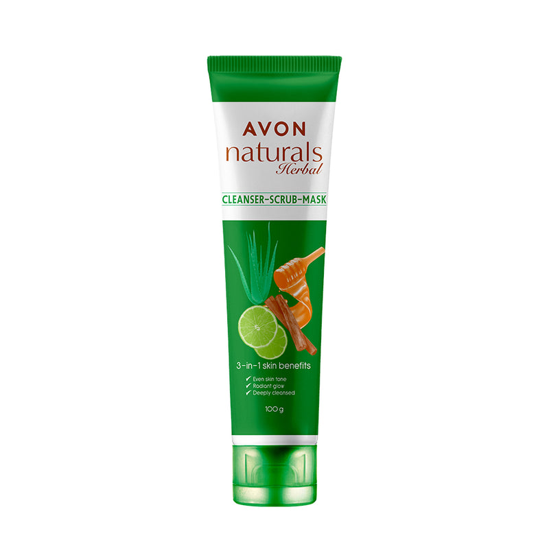 Avon Naturals Herbal Cleanser-Scrub Mask – Avon India