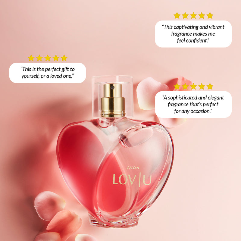 Avon Lov U EDP 50ml Romantic Women’s Perfume – Avon India