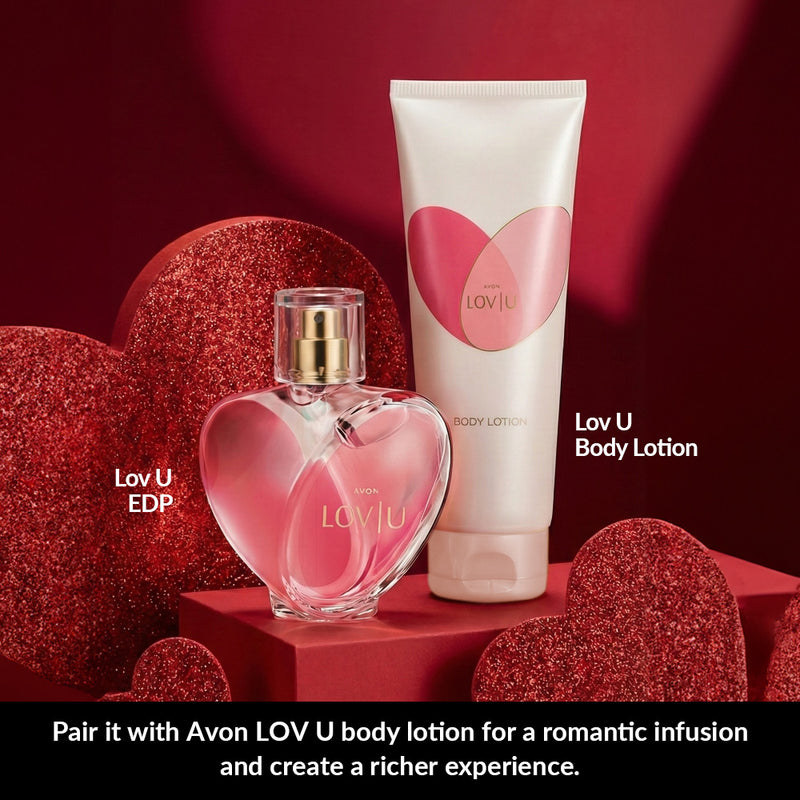 Avon Lov U EDP 50ml Romantic Women’s Perfume – Avon India