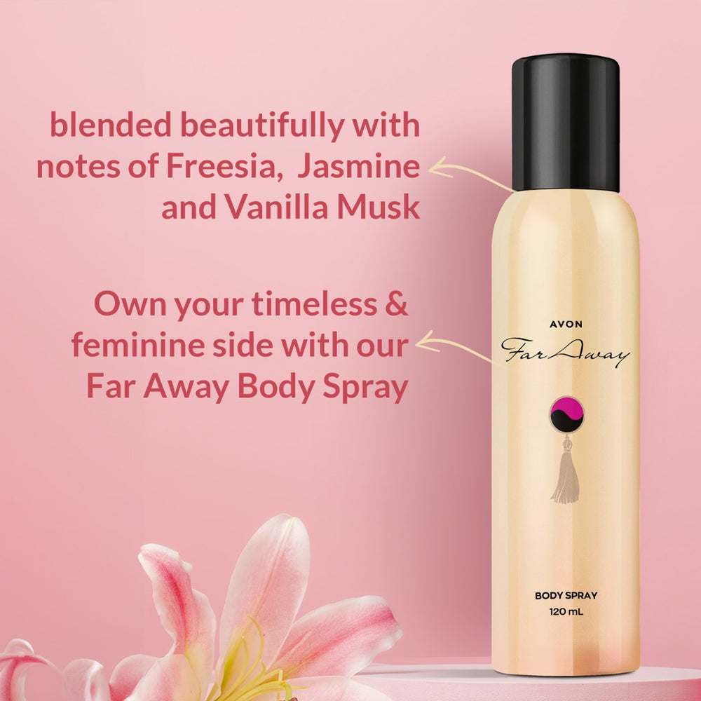 Avon Far Away Classic Body Spray – Avon India